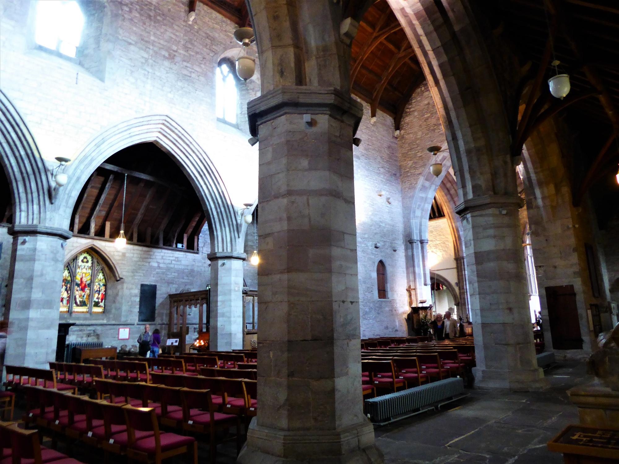 Brecon Cathedral painting of PEACE | Celtic Glory
