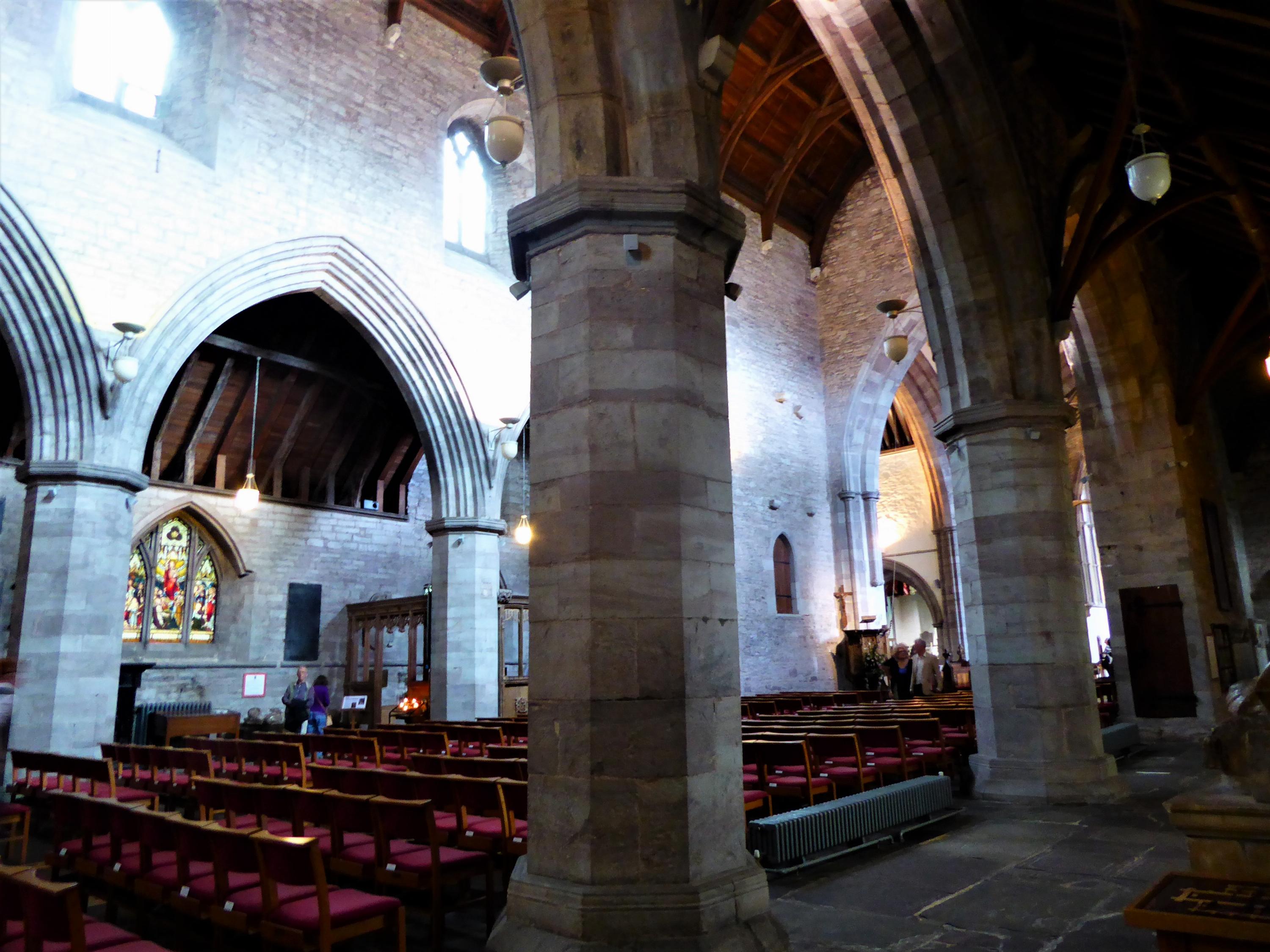 Brecon Cathedral painting of PEACE | Celtic Glory